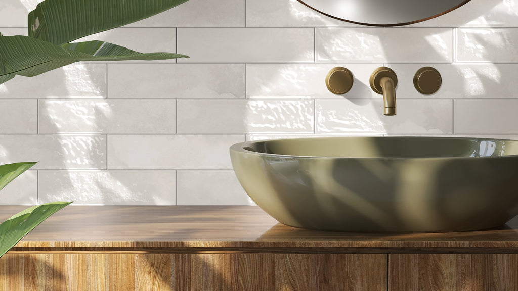 4Earth 3x12 Glossy Porcelain Tile in Glacier – MILE®stone