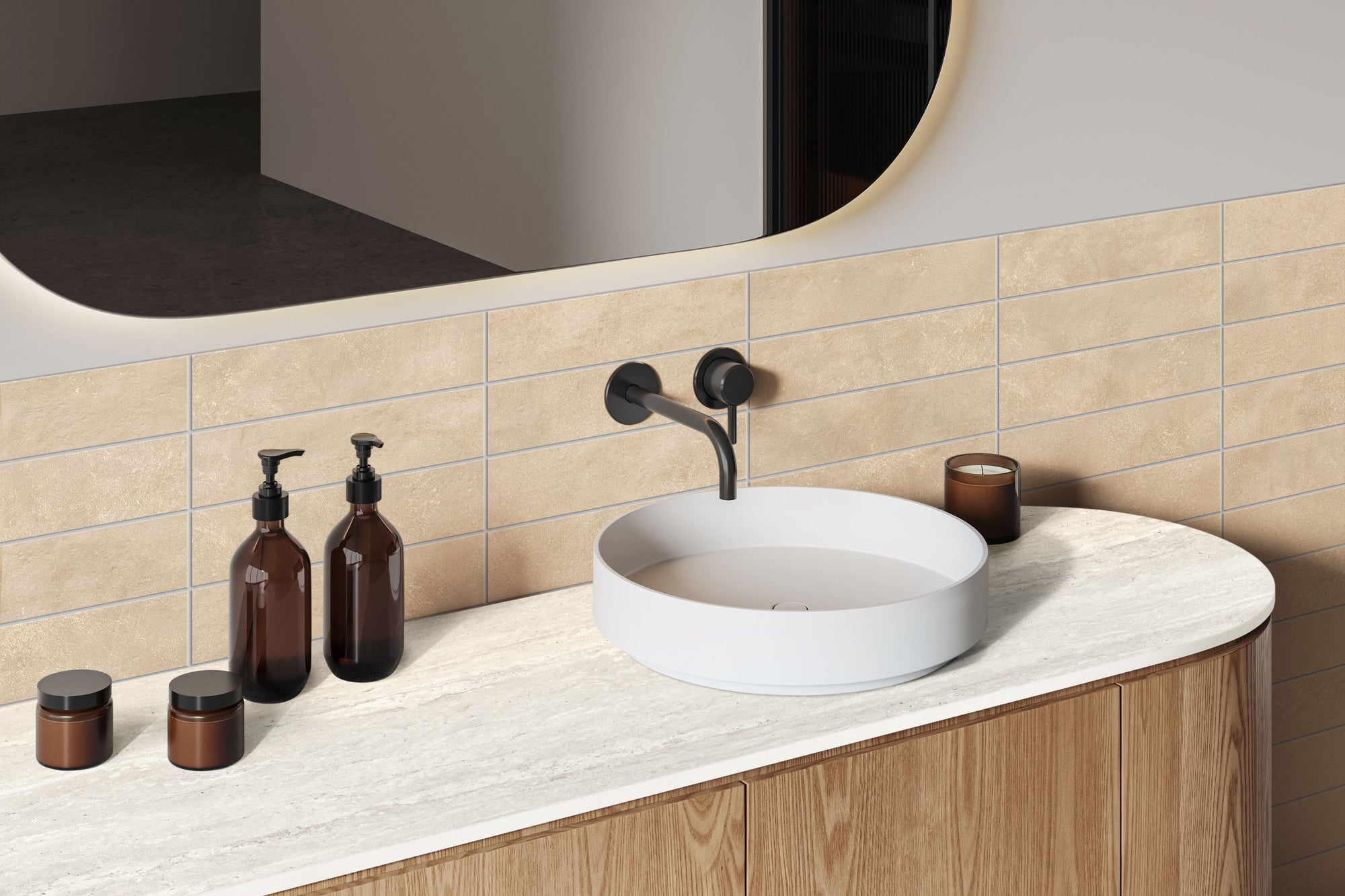 Earthen 3x12 Matte Porcelain Tile in Alabaster – MILE®stone