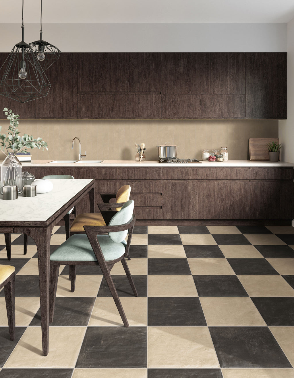 Earthen 12x12 Matte Porcelain Tile in Almond – MILE®stone