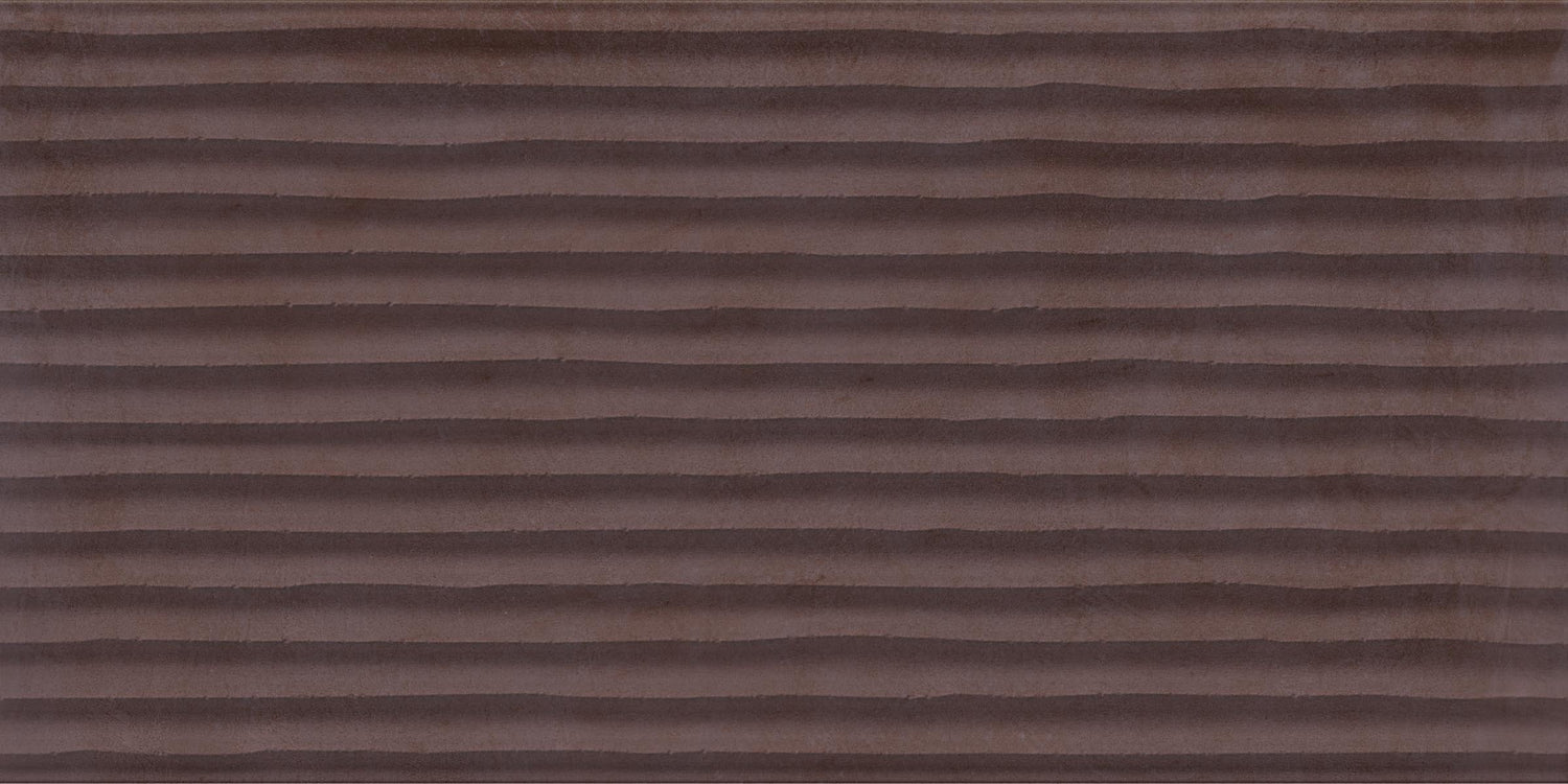 Earthen 12x24 Flute Porcelain Tile in Marron – MILE®stone