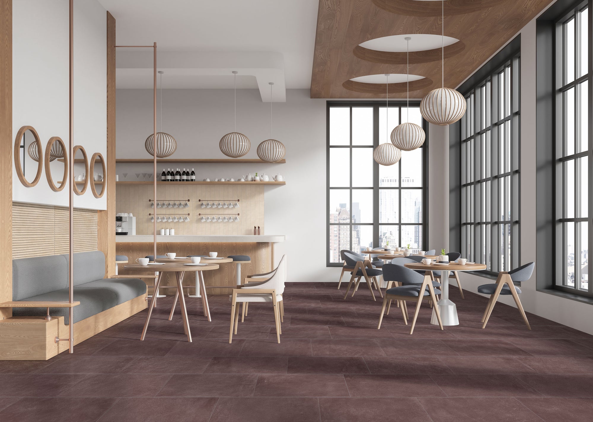 Earthen 12x24 Matte Porcelain Tile in Marron – MILE®stone
