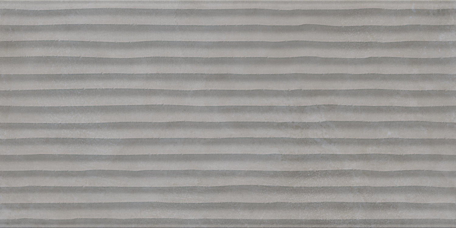 Earthen 12x24 Flute Porcelain Tile in Smoke – MILE®stone