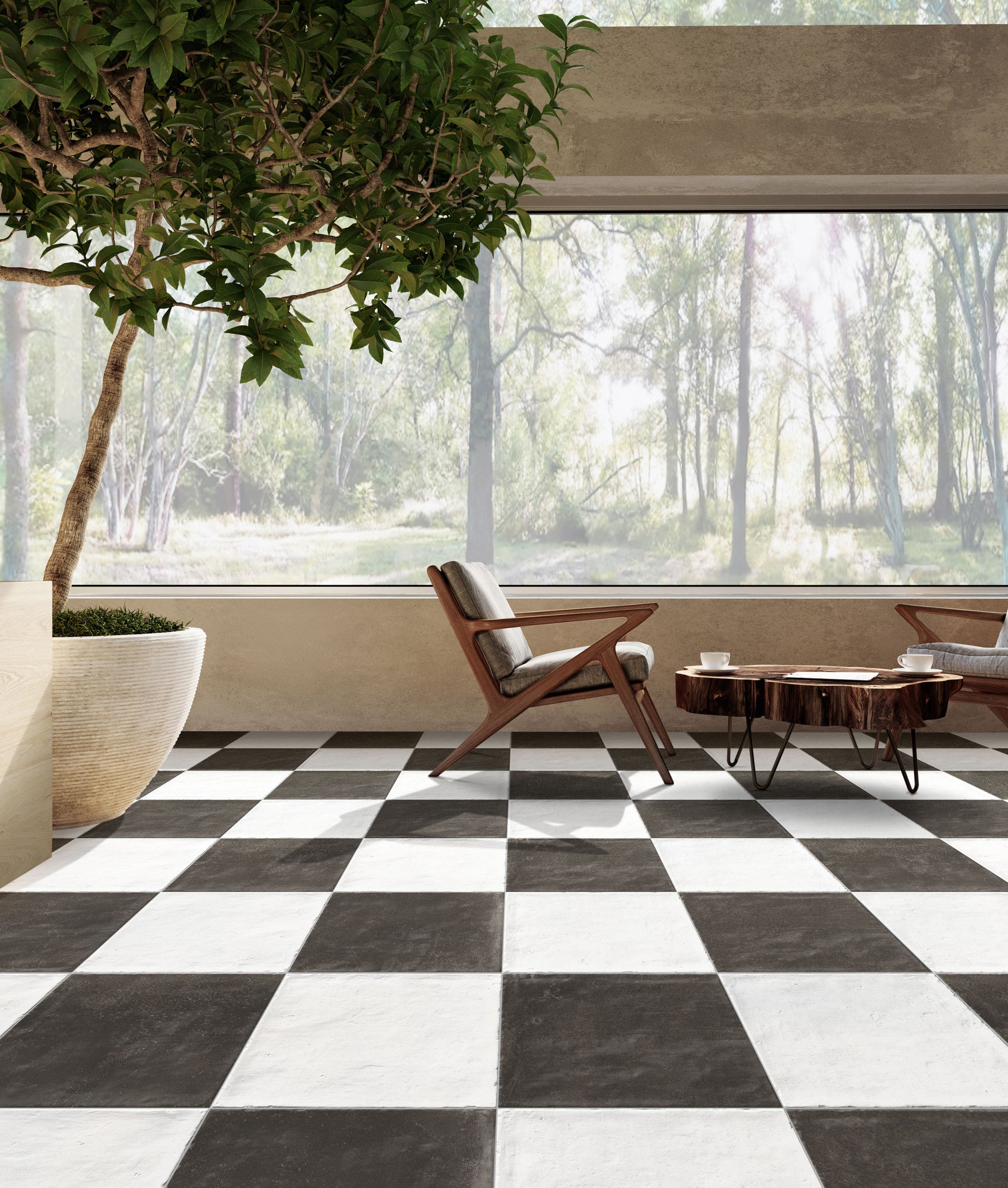 Earthen 12x12 Matte Porcelain Tile in Moka – MILE®stone