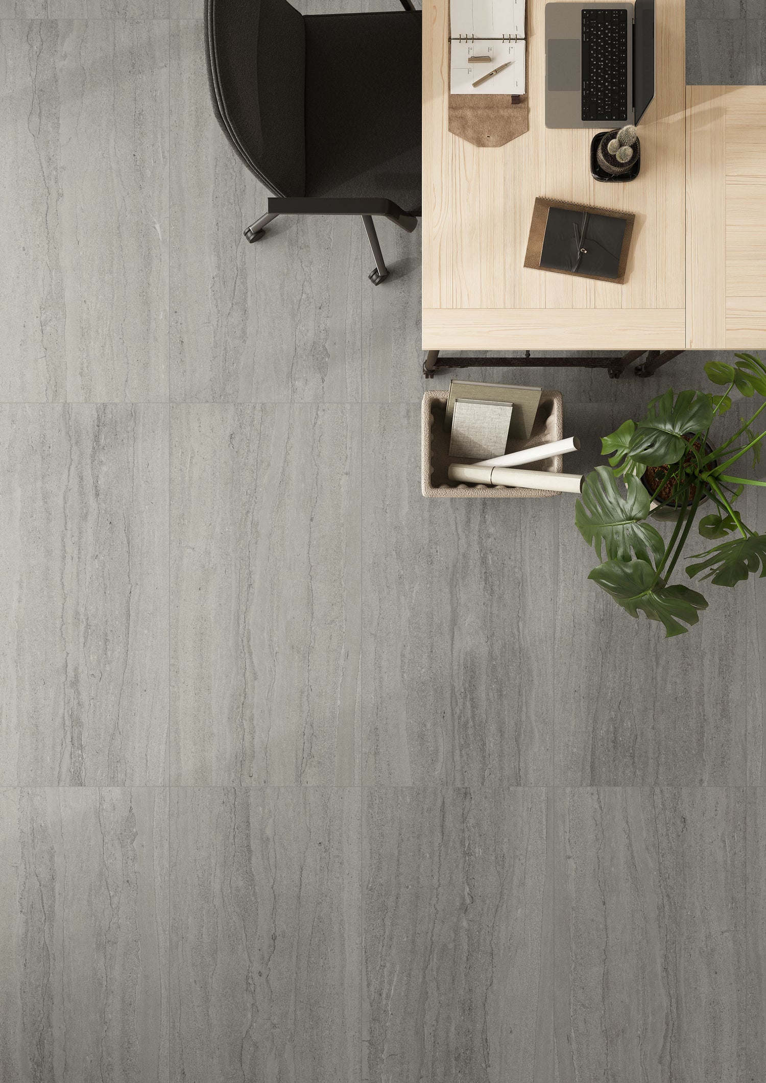 EcoStone 24x48 Matte Porcelain Tile in Vein-Cut Fossil – MILE®stone