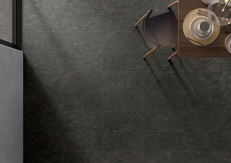 Farmhouse Living 12x24 Matte Porcelain Tile in Slate – MILE®stone