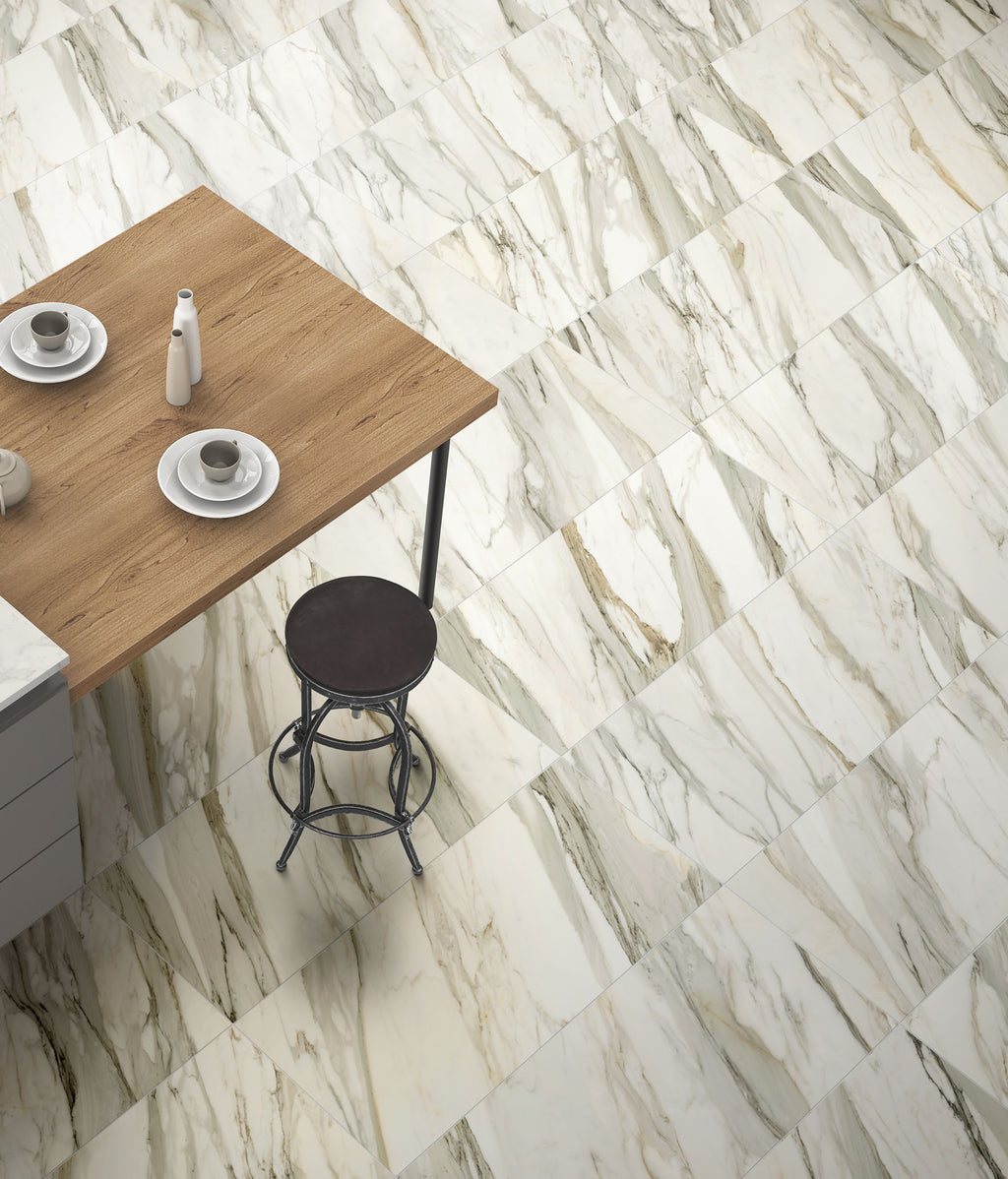 JEM 24x48 Matte Porcelain Tile in Aria Gold – MILE®stone