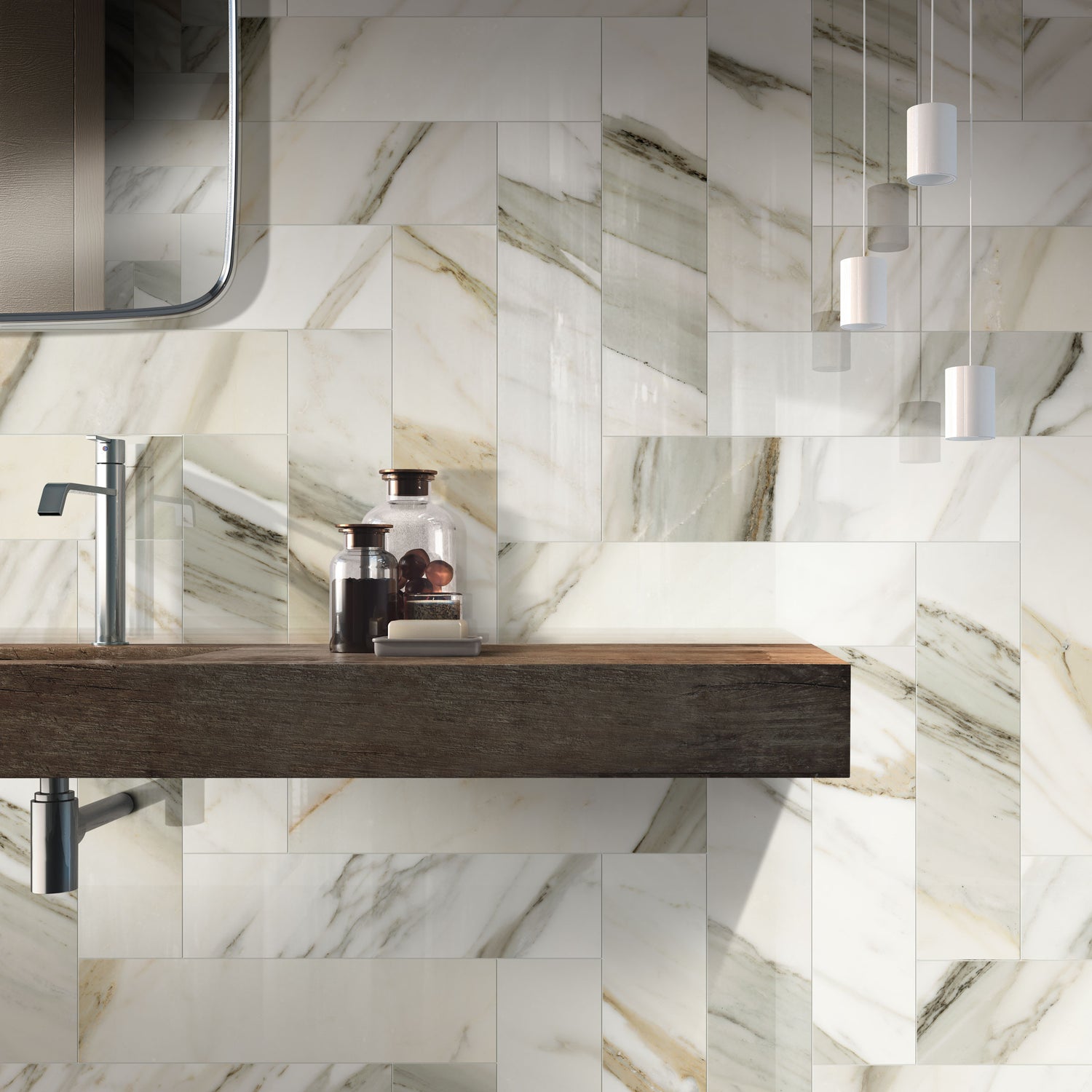 JEM 3x12 Polished Porcelain Tile in Aria Gold – MILE®stone