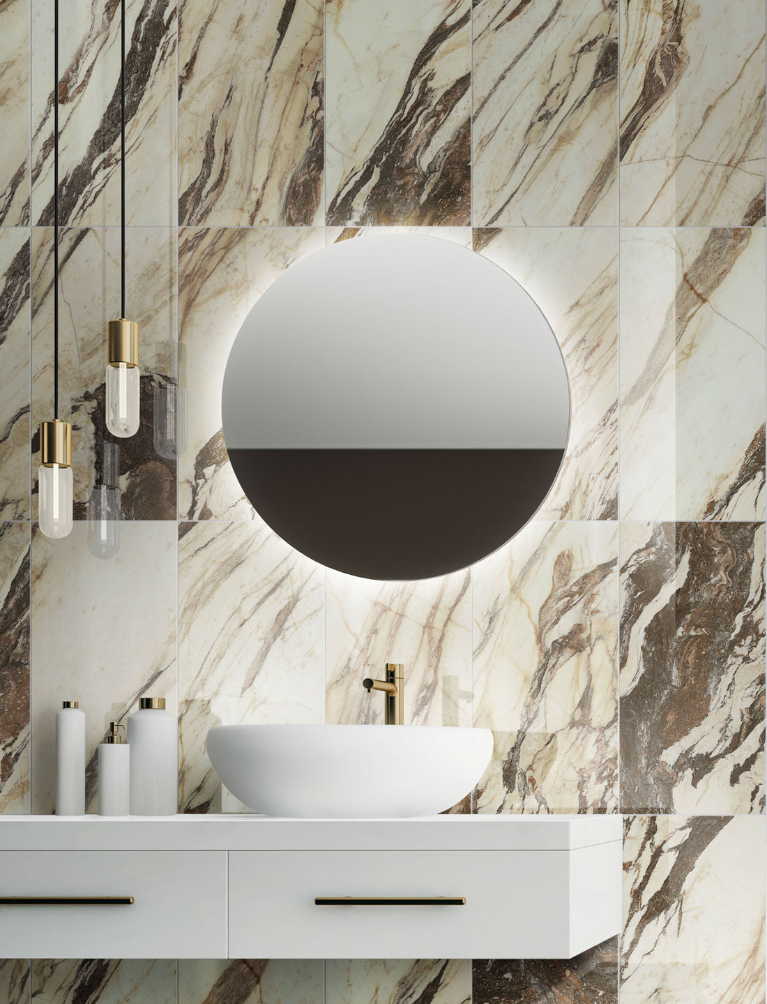 JEM 12x24 Polished Porcelain Tile in Symphony Red – MILE®stone