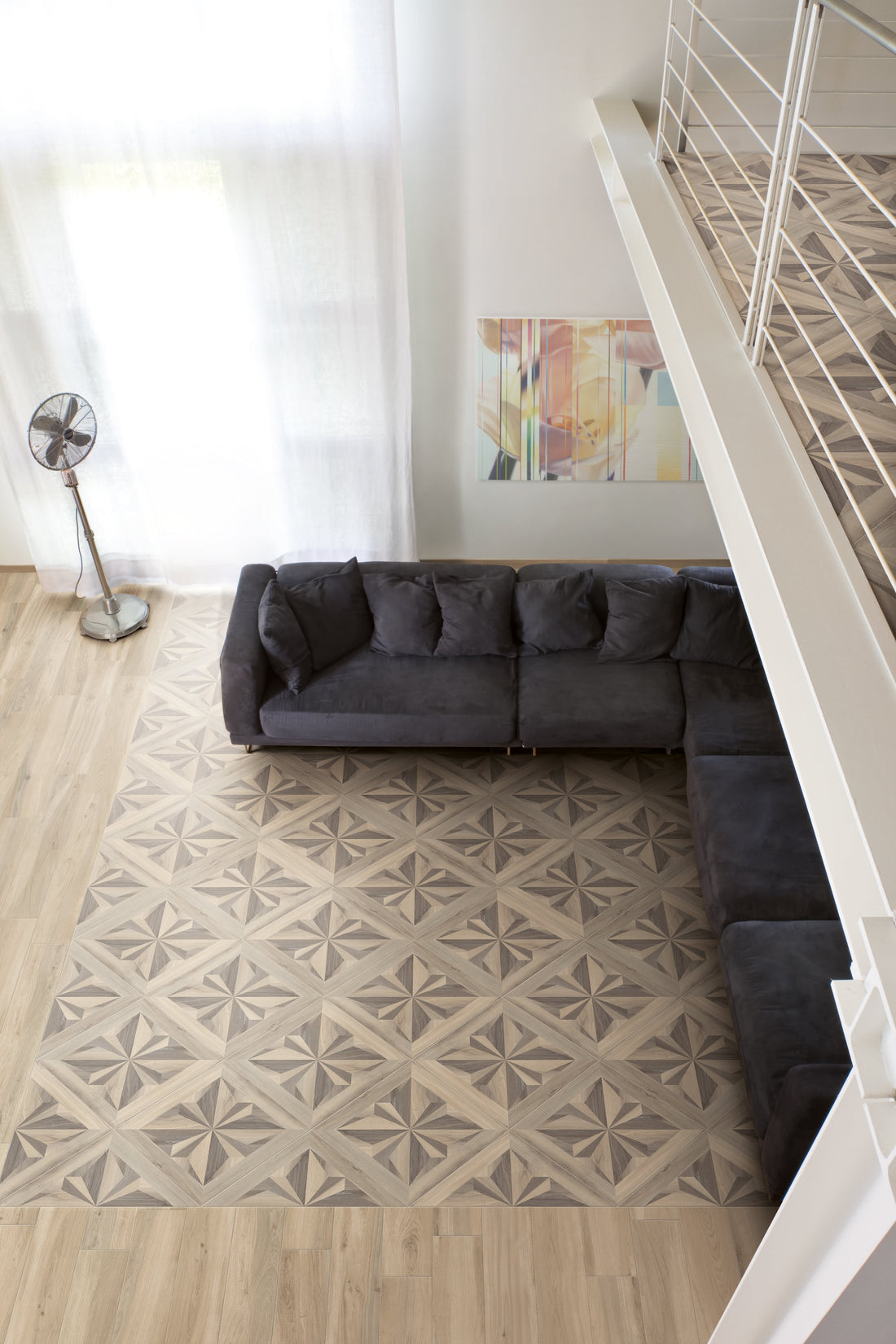 Mood Wood 24x24 Matte Porcelain Cassetone Décor Tile in Honey / Nut ...