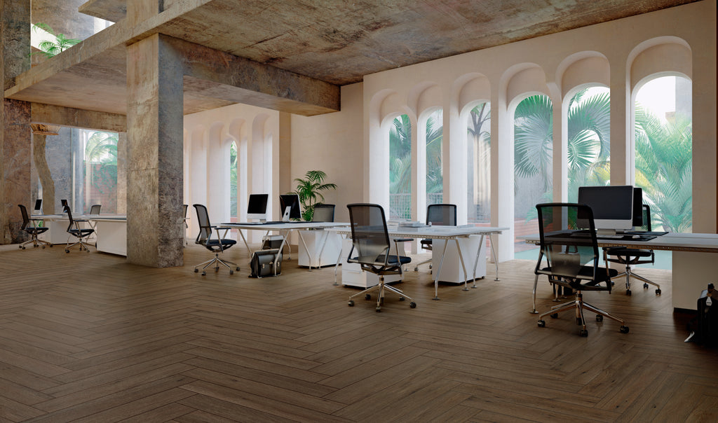 Native 8x48 Matte Porcelain Tile in Chestnut – MILE®stone
