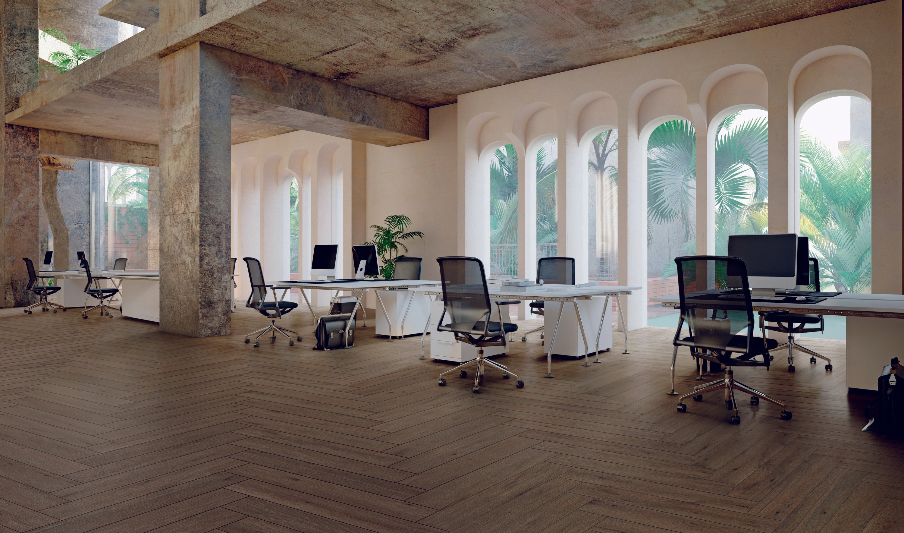 Native 8x48 Matte Porcelain Tile in Chestnut – MILE®stone