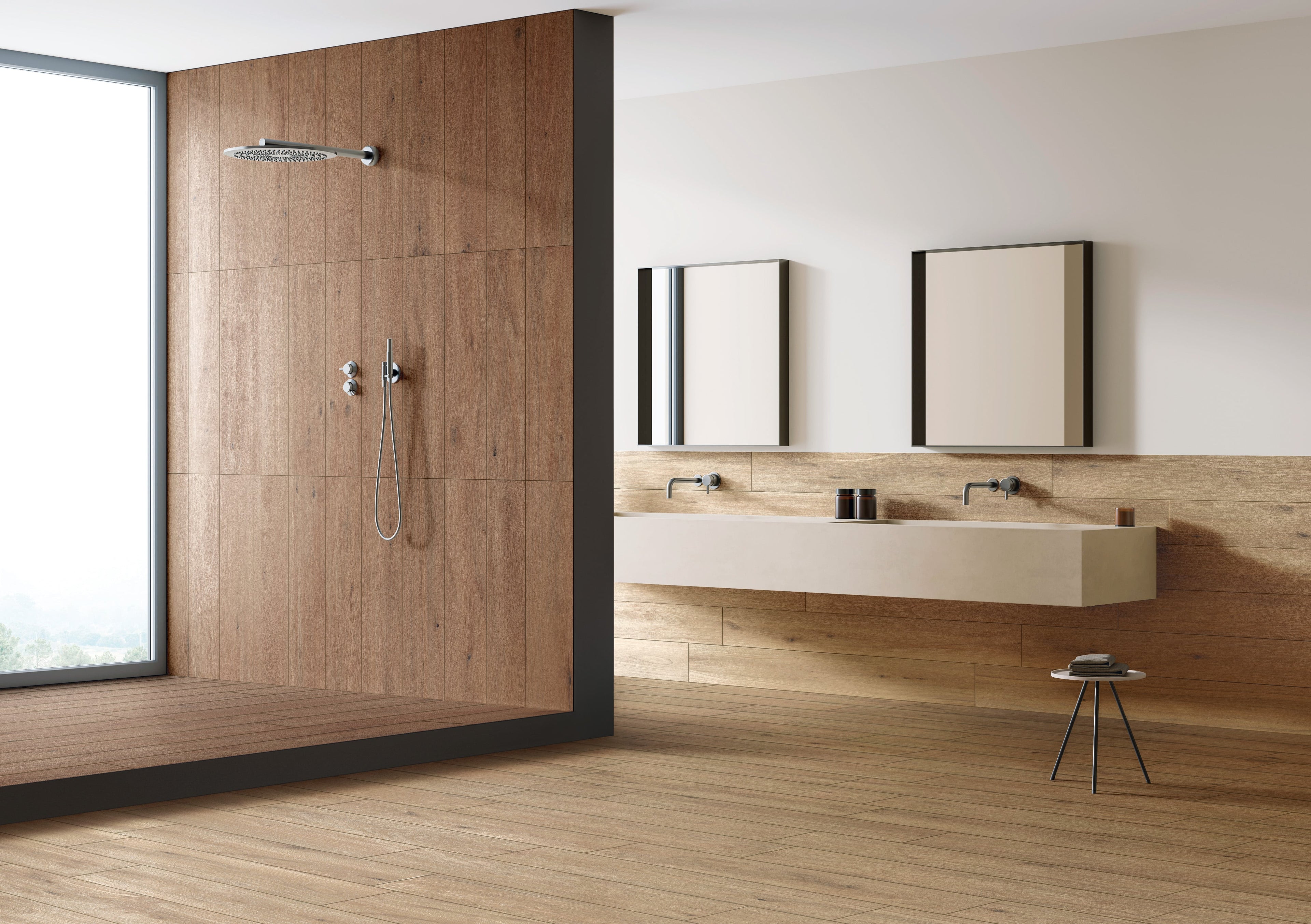 Native 8x48 Matte Porcelain Tile in Chestnut – MILE®stone