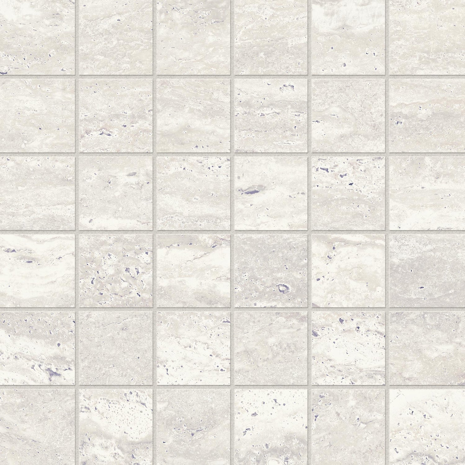 Travertine 2x2 Polished Porcelain Mesh Mosaic Tile in Roman – MILE®stone