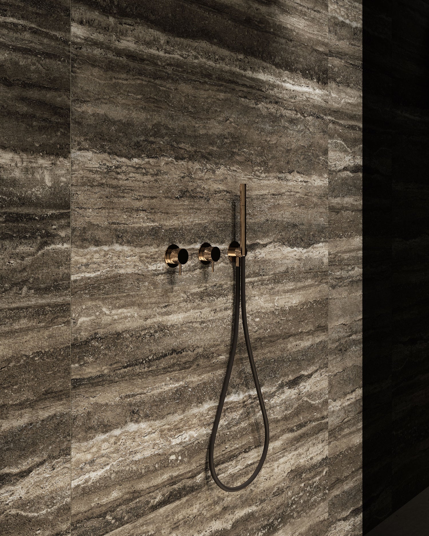 Travertine 24x48 Chiseled Porcelain Tile in Titanium – MILE®stone