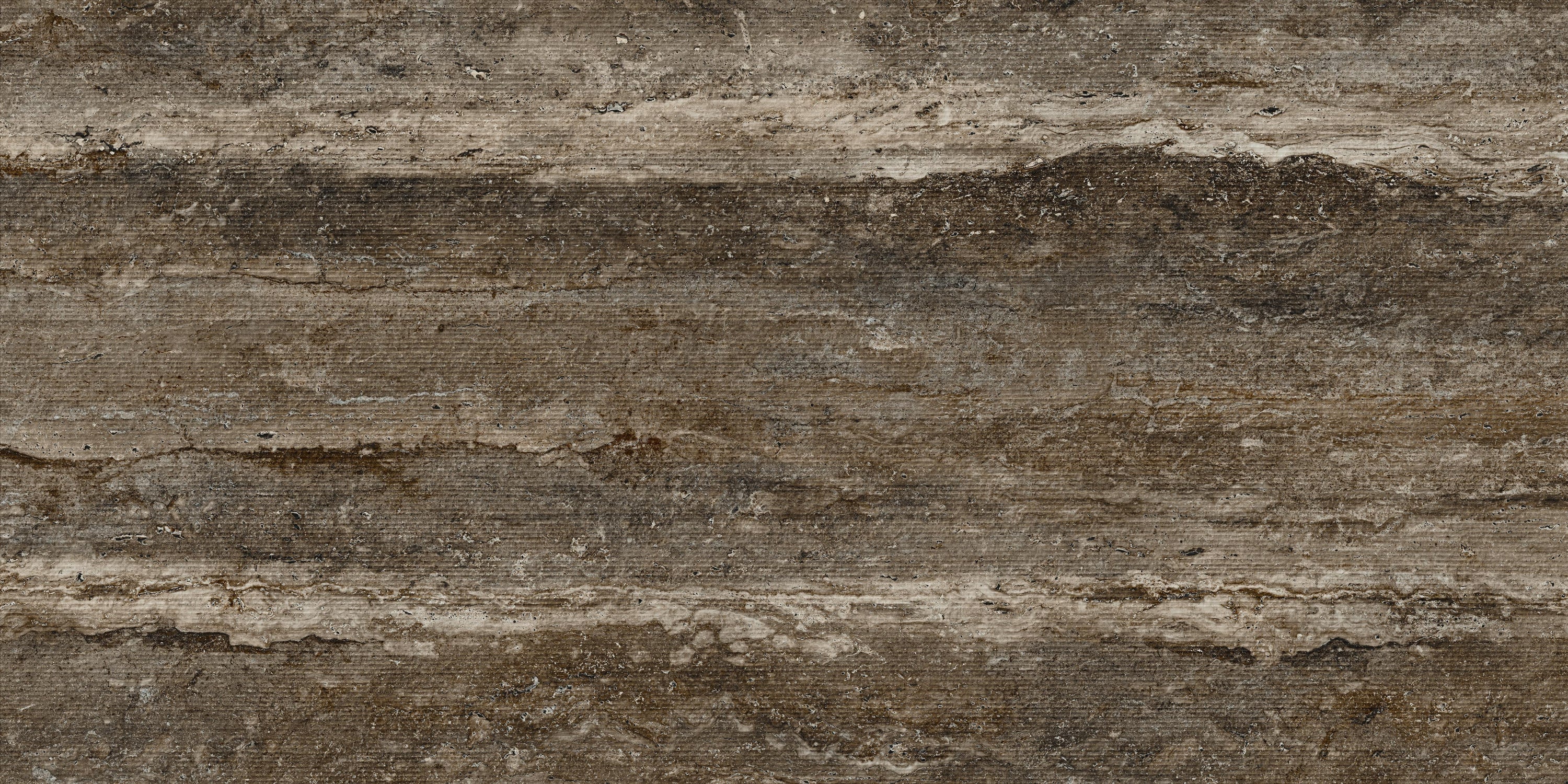 Travertine 24x48 Chiseled Porcelain Tile in Titanium – MILE®stone