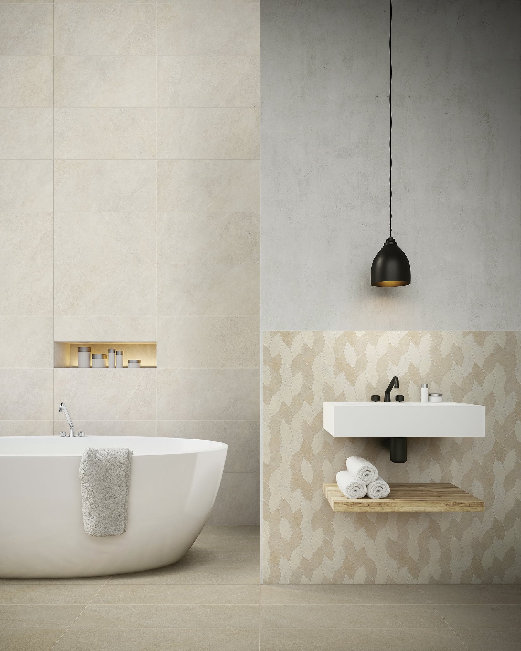 Tycoon 12x24 Matte Porcelain Tile in Buff – MILE®stone