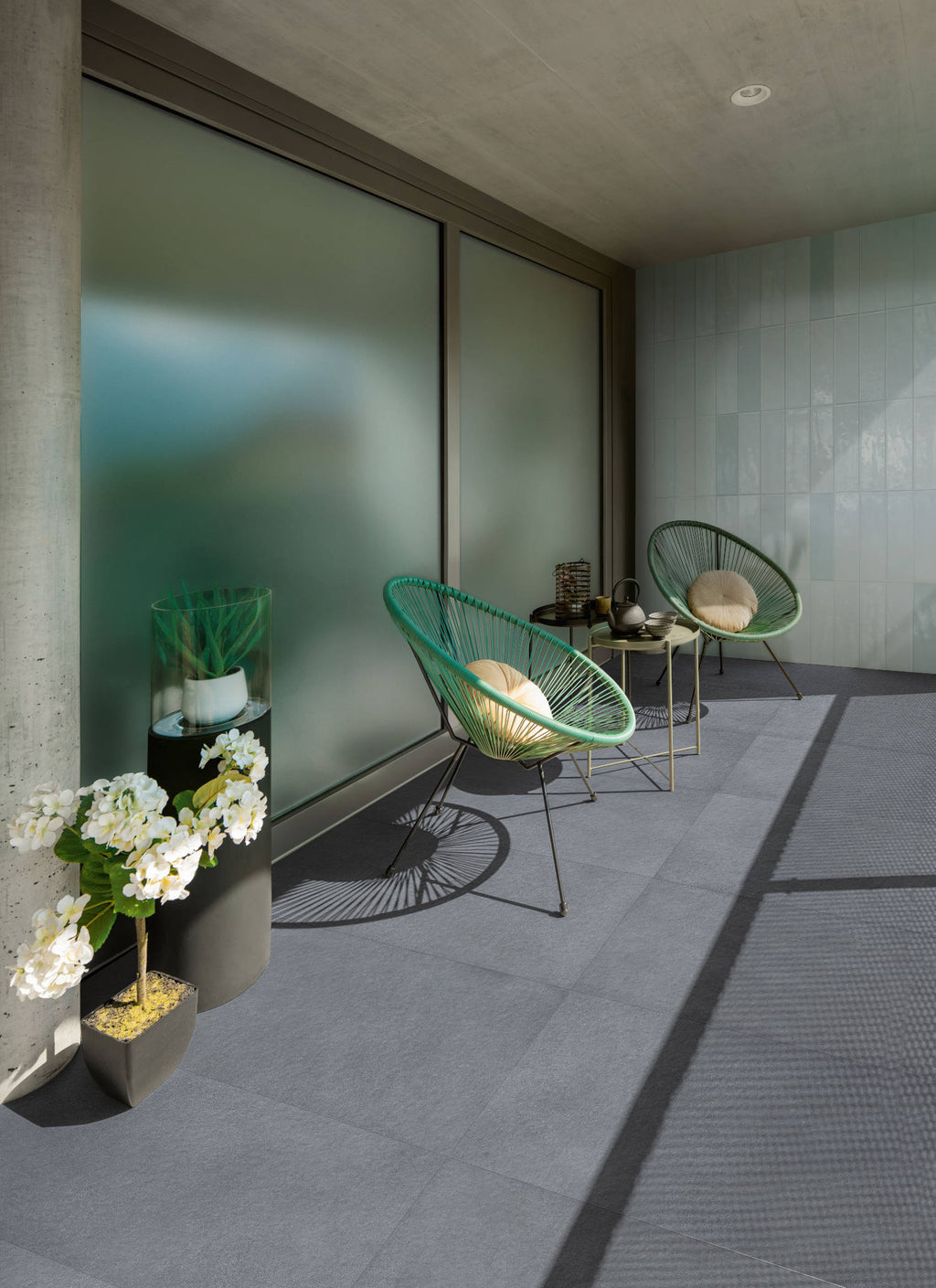Urban Living 24x48 Raw Porcelain Tile in Dust Blue – MILE®stone