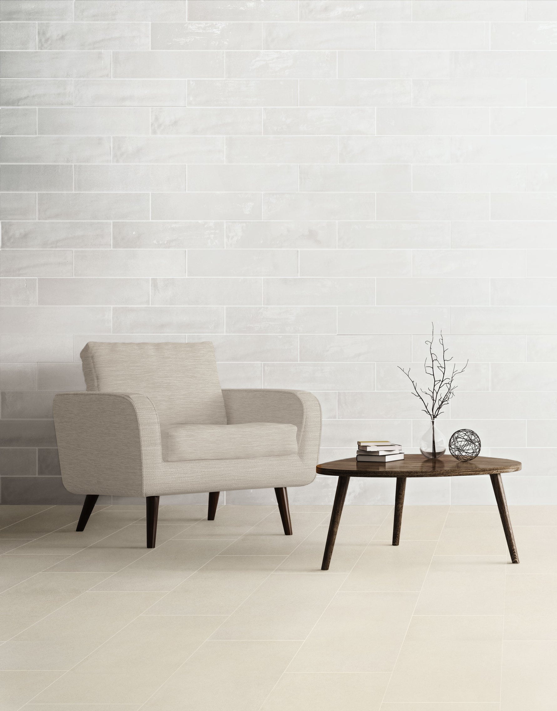 Urban Living 6x24 Glossy Porcelain Tile in Pure – MILE®stone