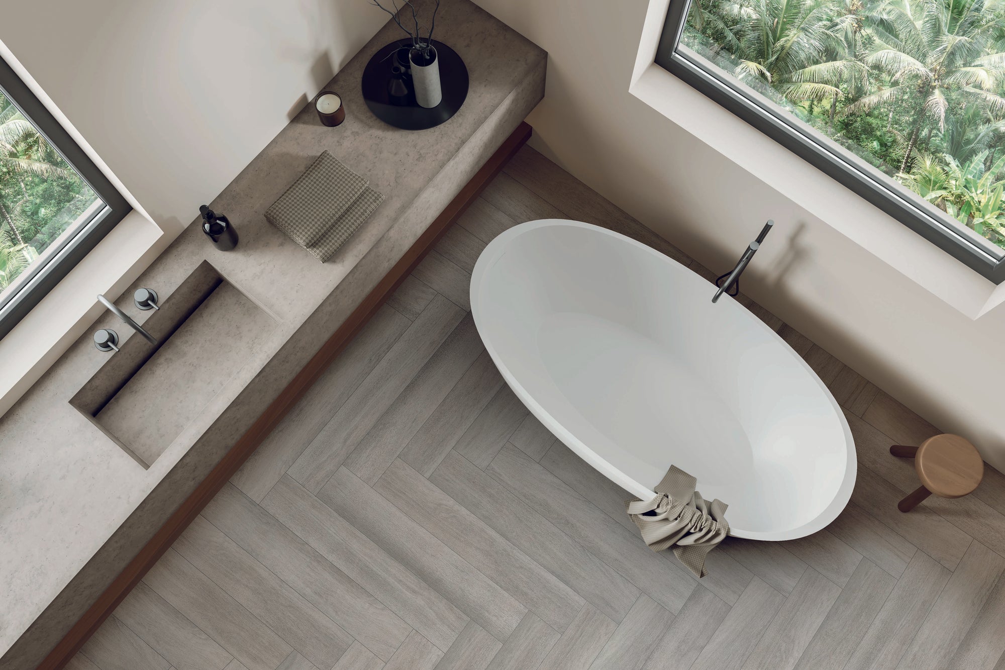 Wood 2.0 6x36 Matte Porcelain Tile in Grigio – MILE®stone