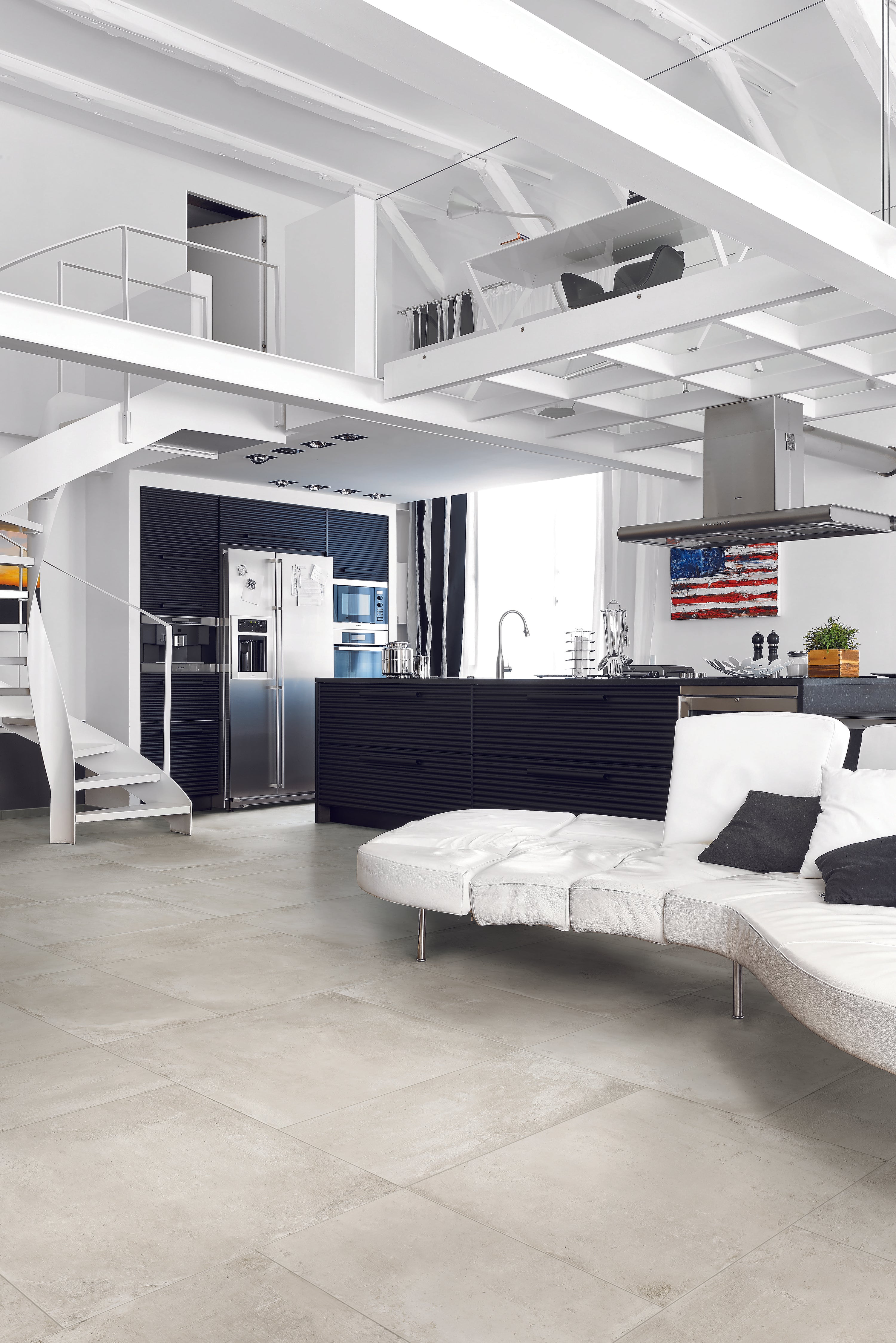 +One 24x24 Matte Porcelain Tile in Chalk – MILE®stone