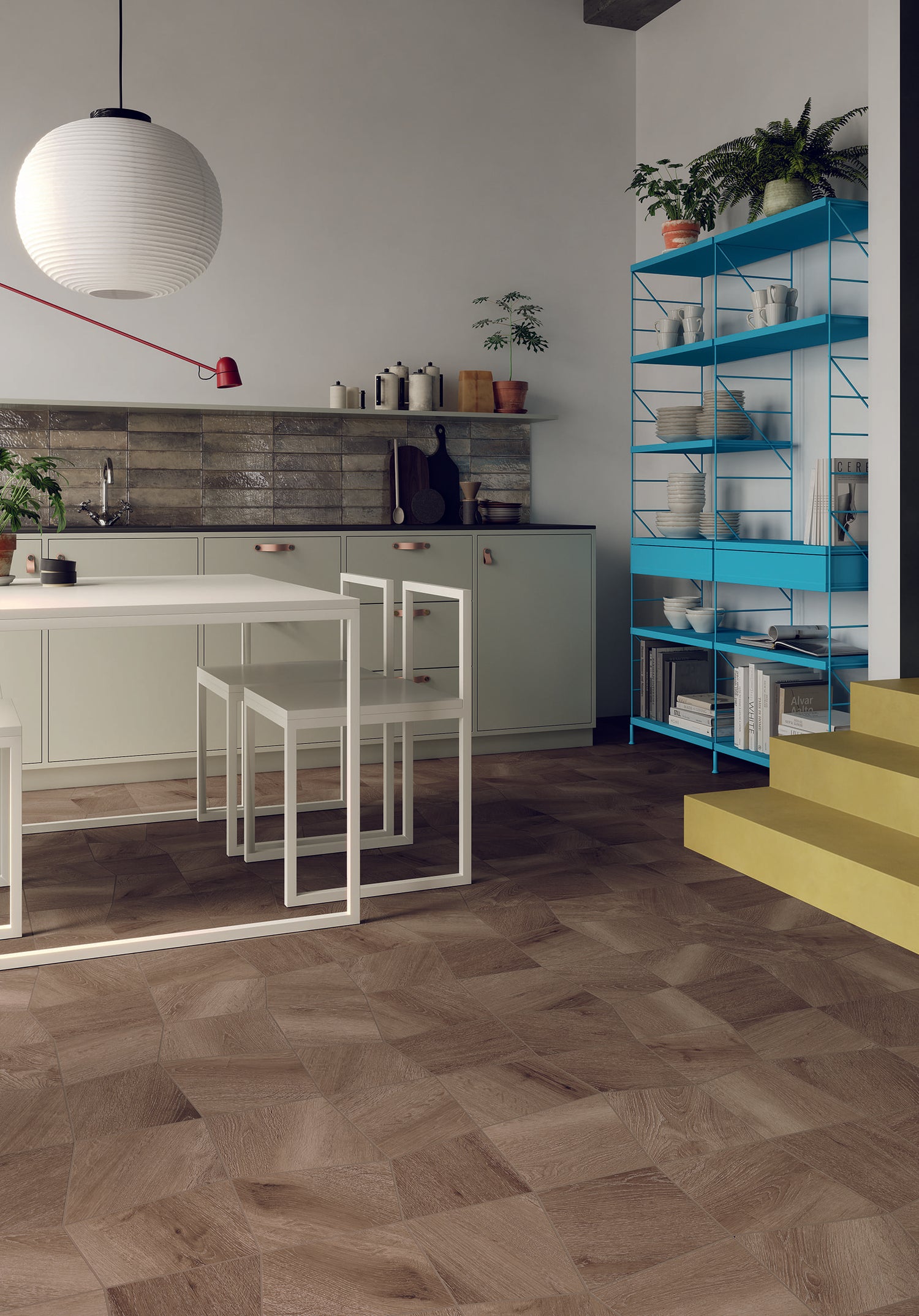 Malibu 16x16 Matte Porcelain Mosaic Tile in Lagoon Deco Saddle – MILE®stone