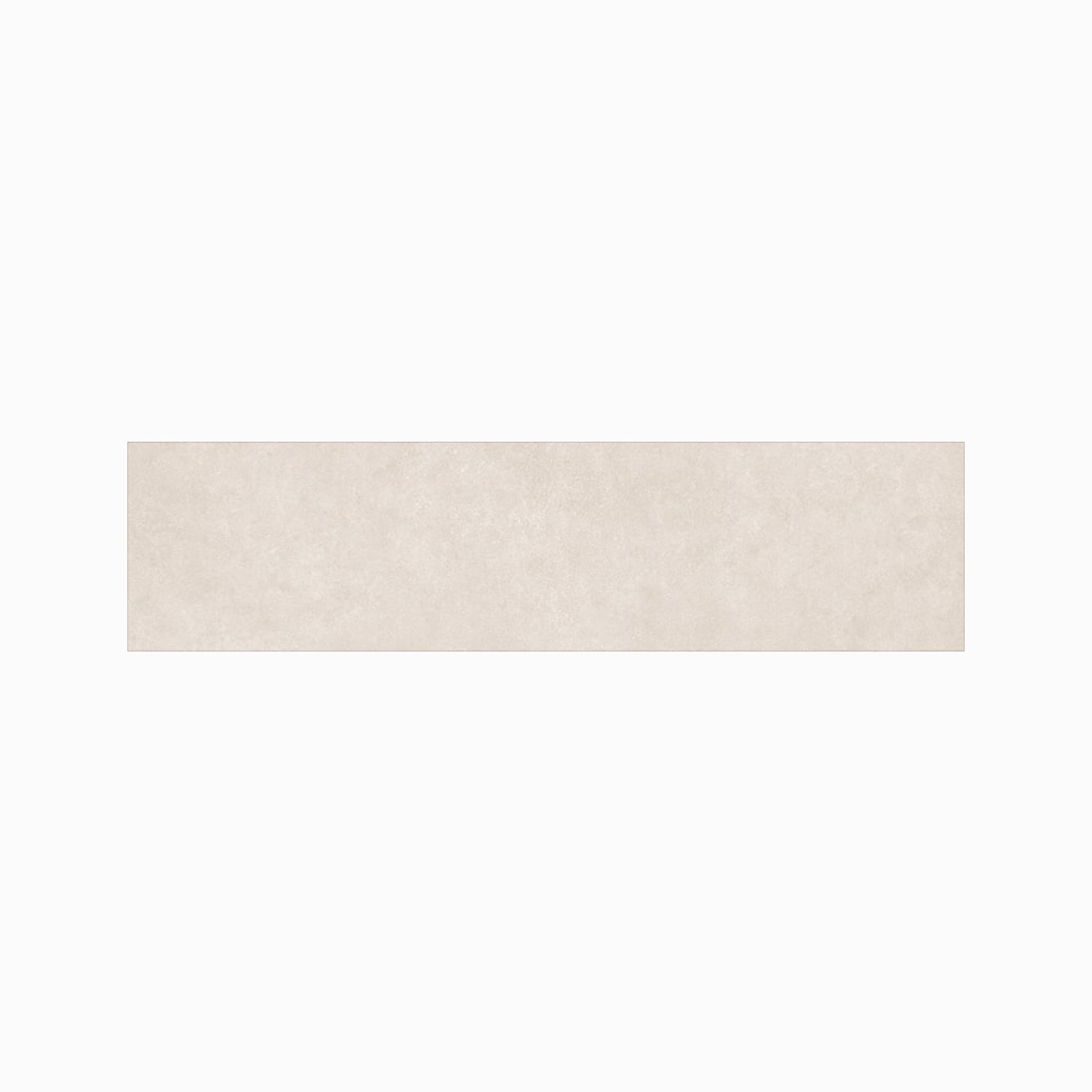 Plaster 2.0 3x12 Matte Porcelain Bullnose Tile in Ivory – MILE®stone