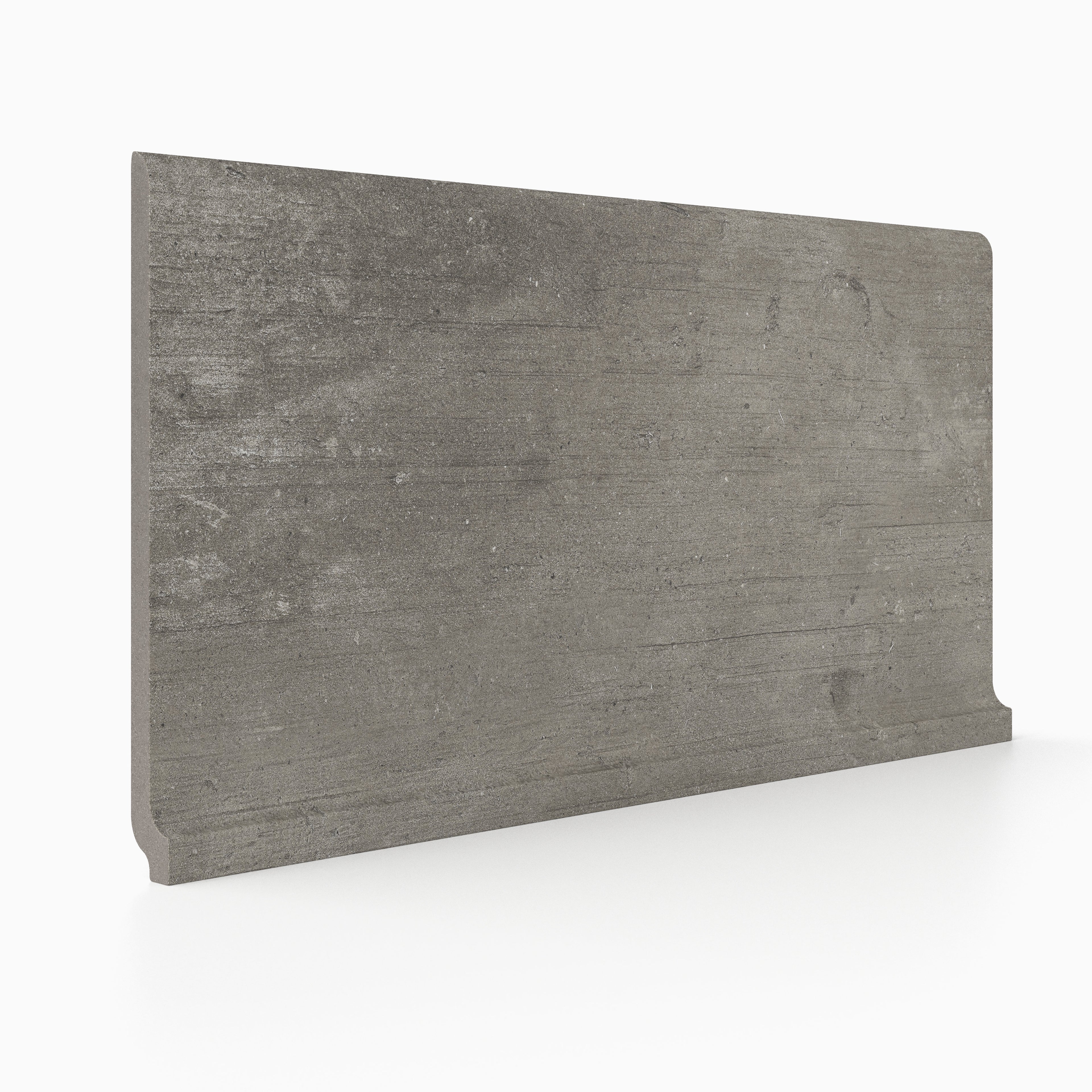 +One 6x12 Matte Porcelain Cove Base Tile in Ash – MILE®stone