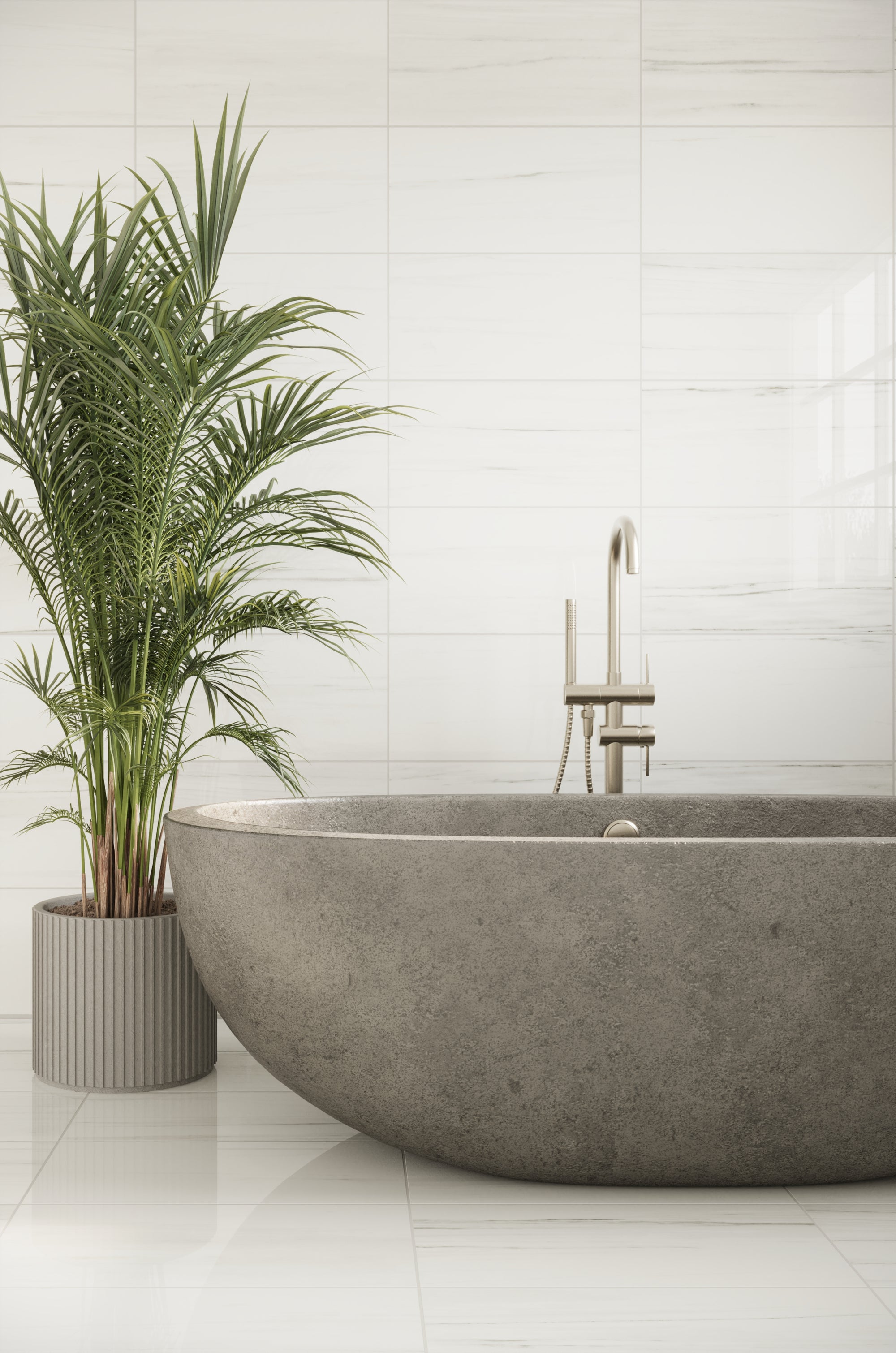 Epic 12x24 Polished Porcelain Tile in Dolomite – MILE®stone