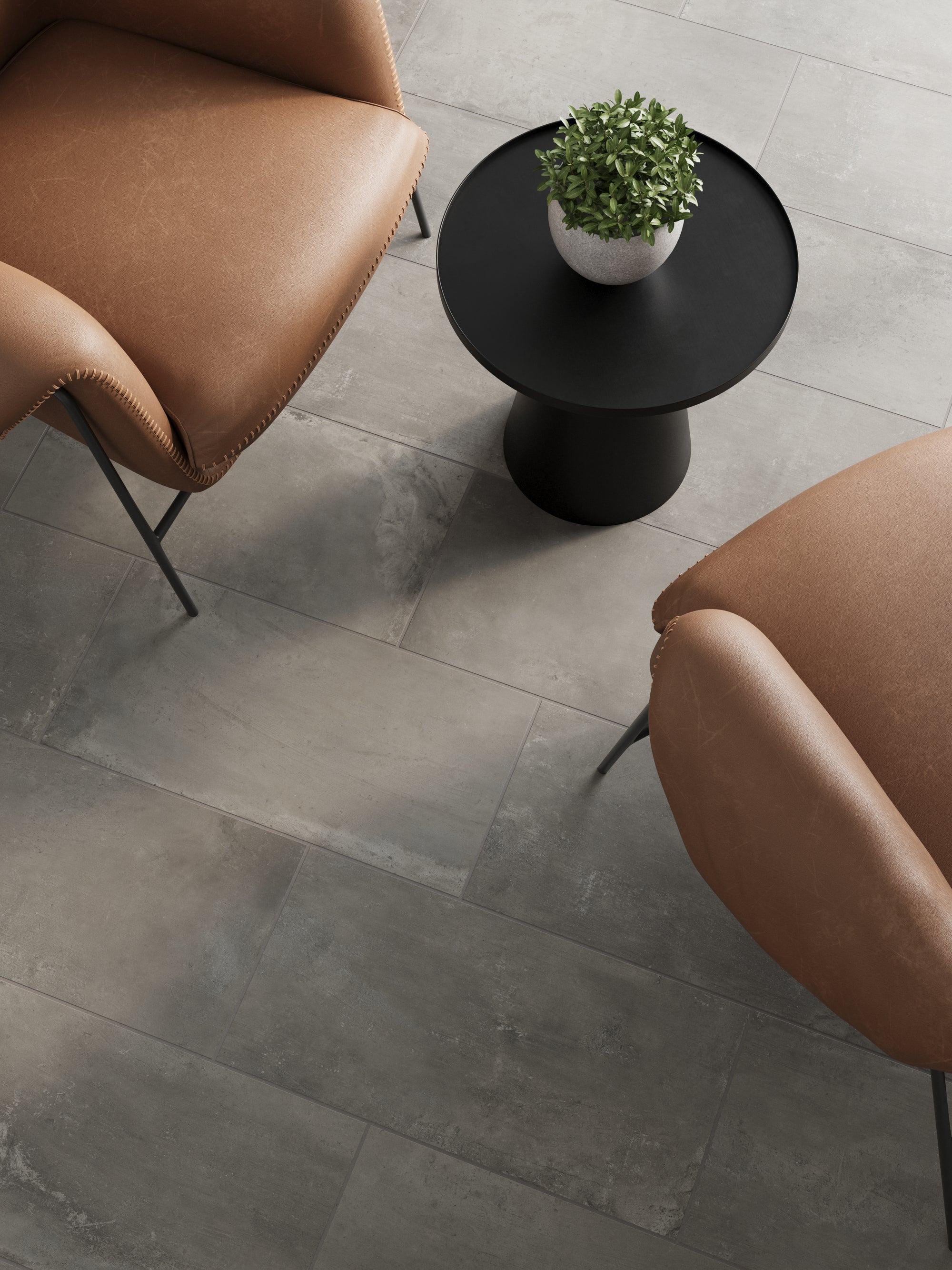 +One 12x24 Matte Porcelain Tile in Plumb – MILE®stone